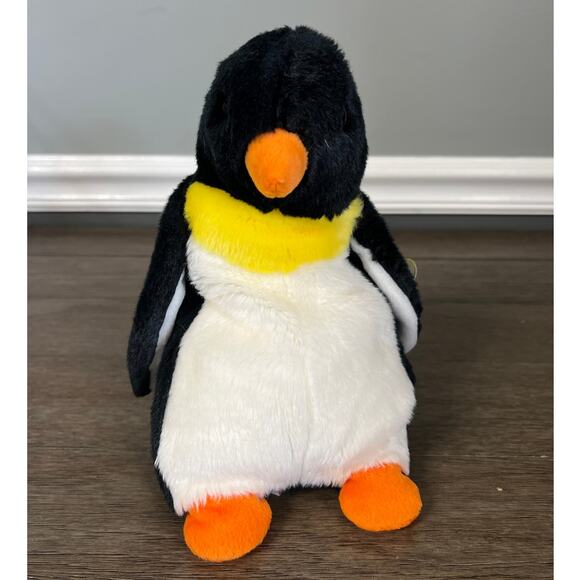 Beanie Babies | Toys | Vintage 998 Ty Beanie Buddies Waddle The Penguin ...